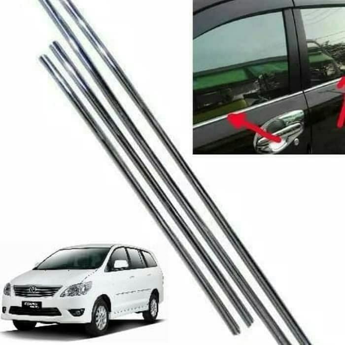 List of Old Innova Window Liner Inova Door Side Glass Trims 2005 - 2015 ...