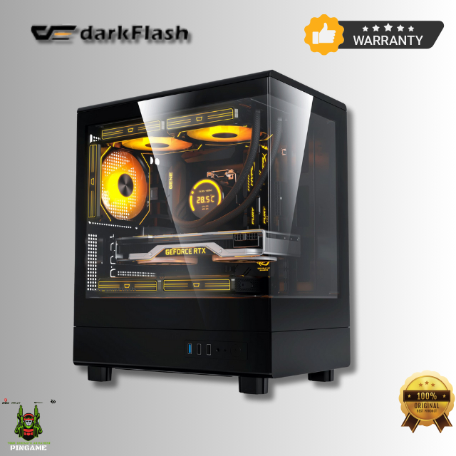 DARKFLASH AIGO DB330M MATX/ITX Aquarium Pc Casing | Shopee Malaysia