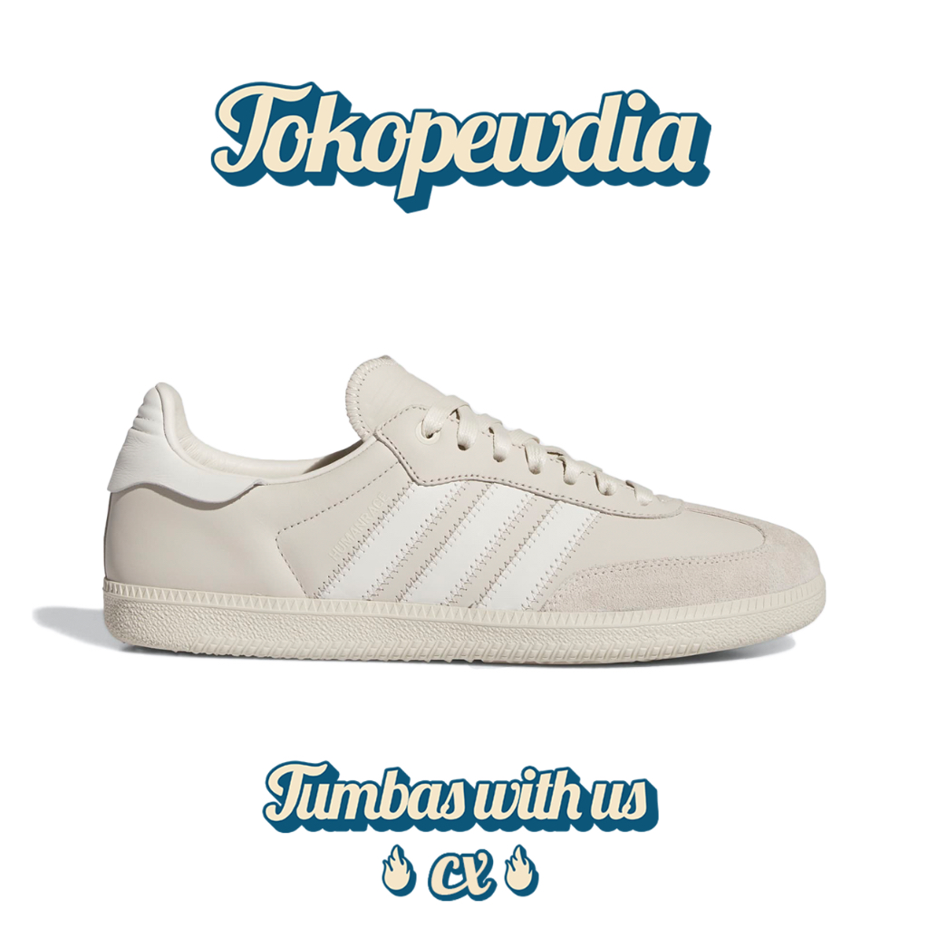 Adidas Samba Pharrell Williams Humanrace Cloud White (ID9067) | Shopee ...