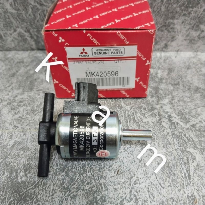 Brake valve exhaust 3 way magnetic switch engine brake air brake canter ...