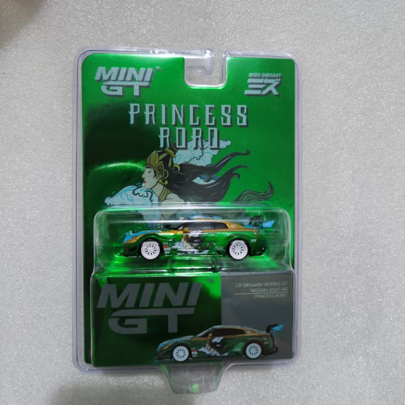 Mini GT 650 LBWK LB-SILHOUETTE WORKS GT NISSAN 35GT-RR VER.2 "PRINCESS ...