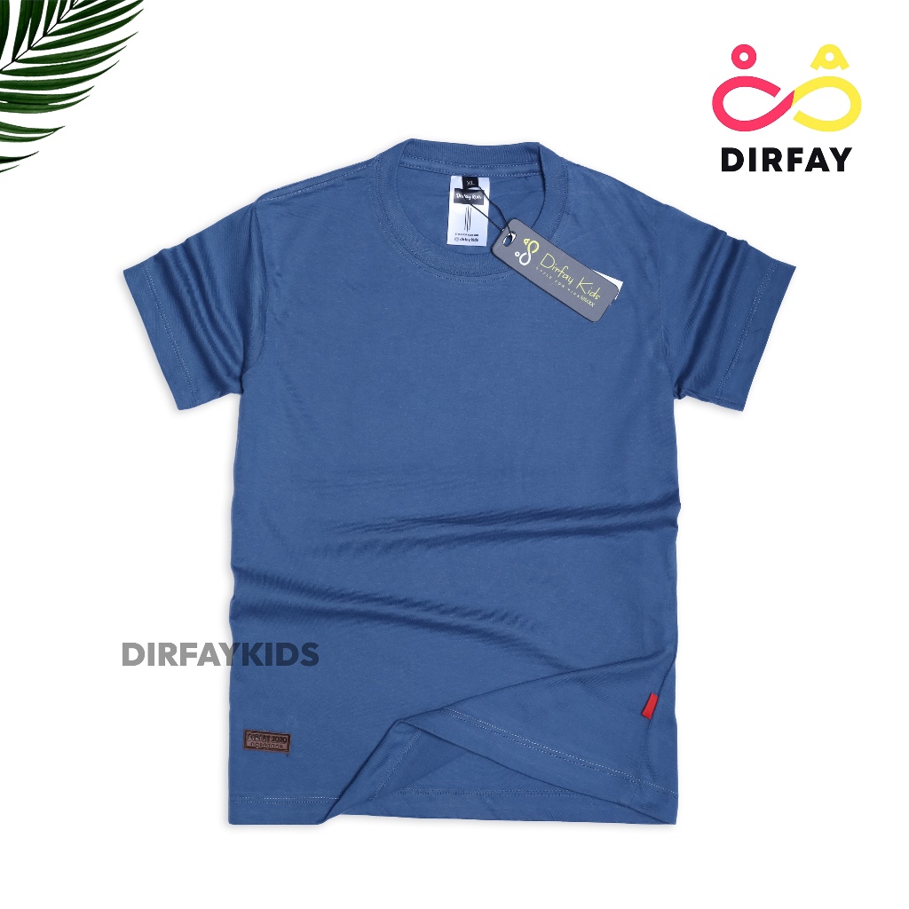 Dirfay Kids Distro Plain Clothes for Children Ages 1-12 Years | Shopee ...