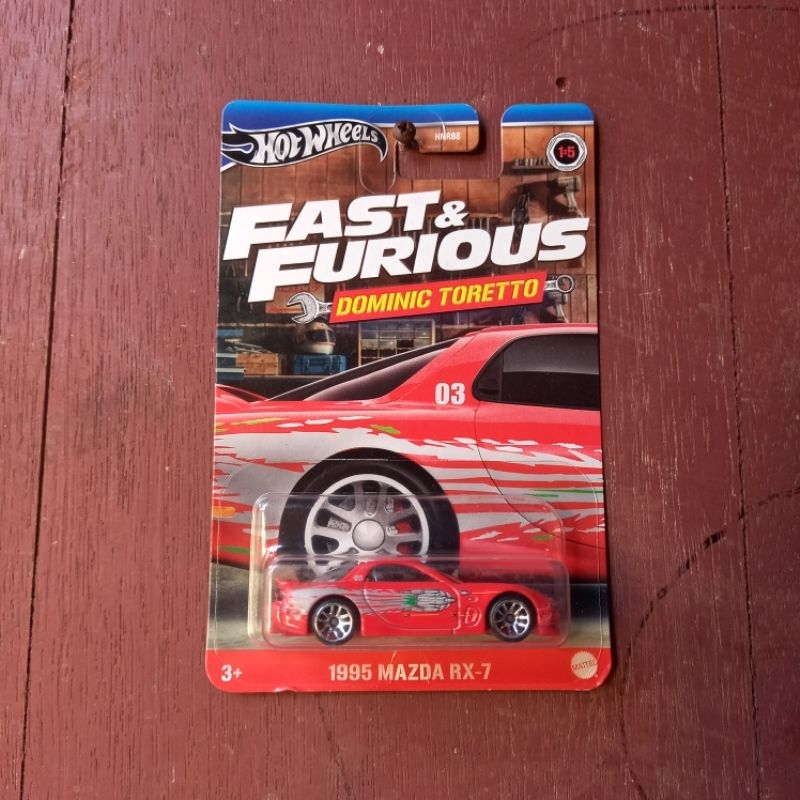 Hot WHEELS MAZDA RX 7 HOT WHEELS FAST AND FURIOUS DOMINIC TORETTO ...