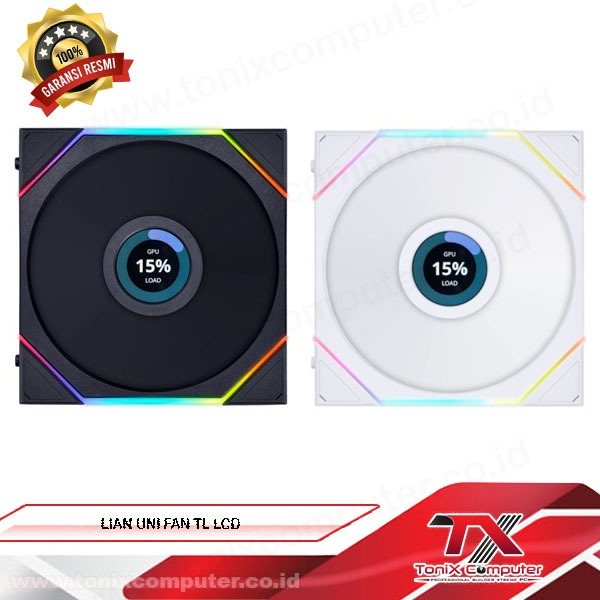 Lian UNI FAN TL LCD 140 Single Pack | 1.6" LCD Screen Fan with 400x400 ...