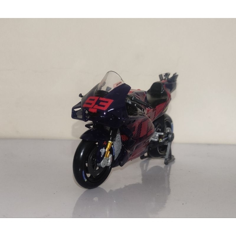 Maisto MotoGP 1/18 Custom Ducati Marc Marquez 93 Livery Valencia Test ...