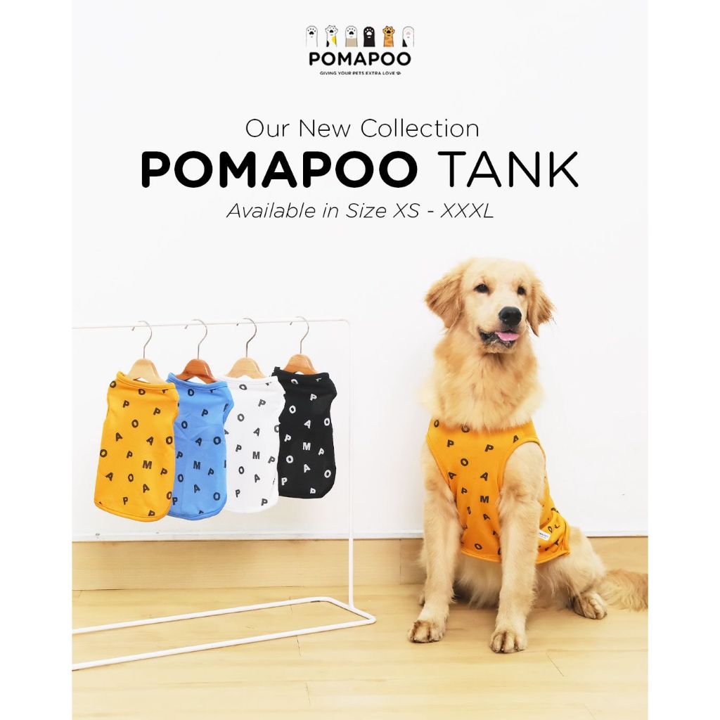 Pomapoo - Cat Clothes And Dog Clothes Pomapoo Tank | Shopee Malaysia