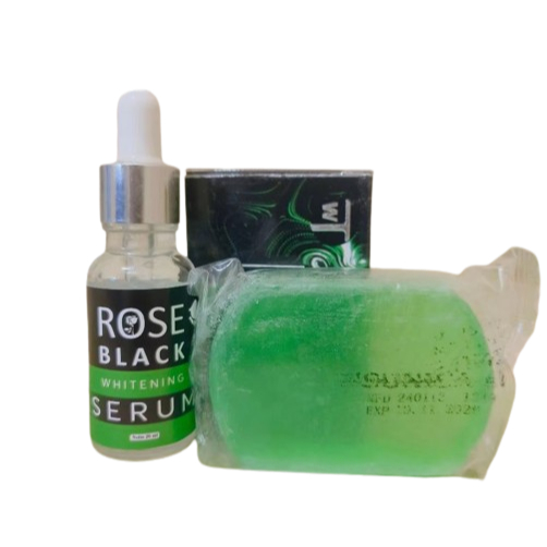 Facial LIGHTENING PACKAGE ROSE SERUM + SUNISA SOAP | Sunisa SOAP FACIAL ...
