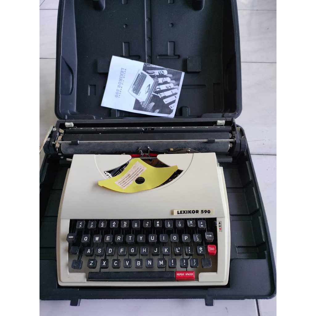 MESIN Lexikor Typewriter 590 | Shopee Malaysia