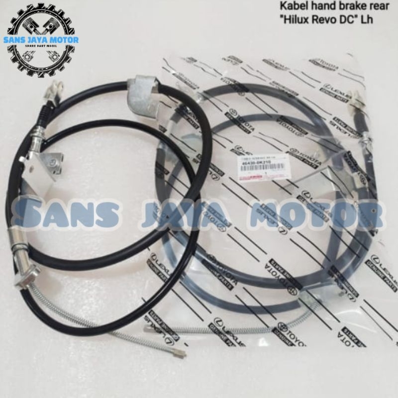 Rear Hand Brake Cable Left Hand Brake Rear Hilux Revo DC Original ...
