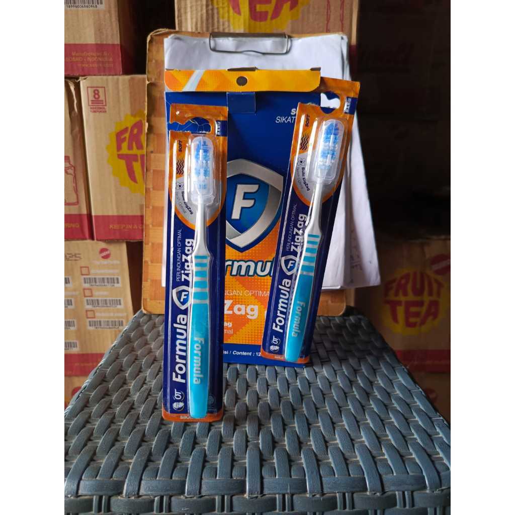 Zigzag Toothbrush Premium Formula & Triple Action Formula | Shopee Malaysia