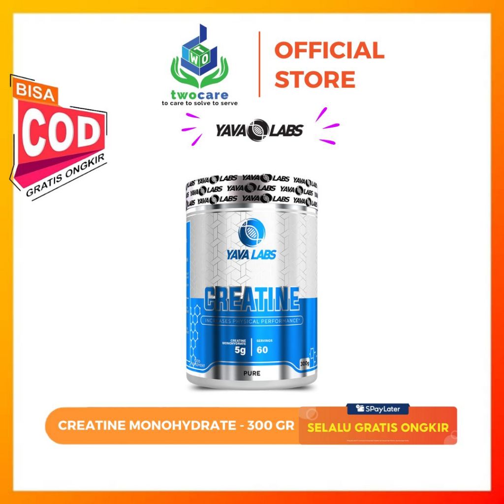 Yava Labs Creatine Monohydrate Pure 300gram 60servings | Shopee Malaysia
