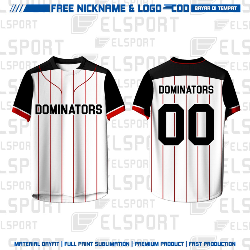 Dominators New Free Nickname Jersey | Shopee Malaysia