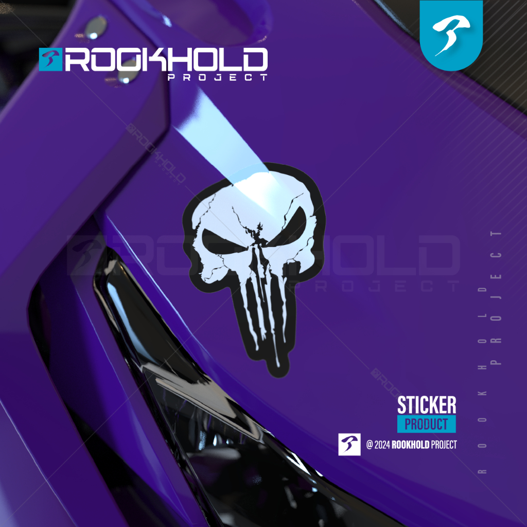 The Punisher Sticker | The Punisher | Shopee Malaysia