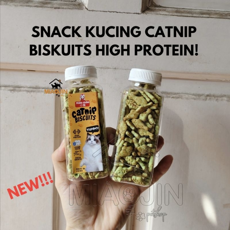 Catnip Biscuit Kitten Snack 250gr - Kitten & Adult all stage High ...