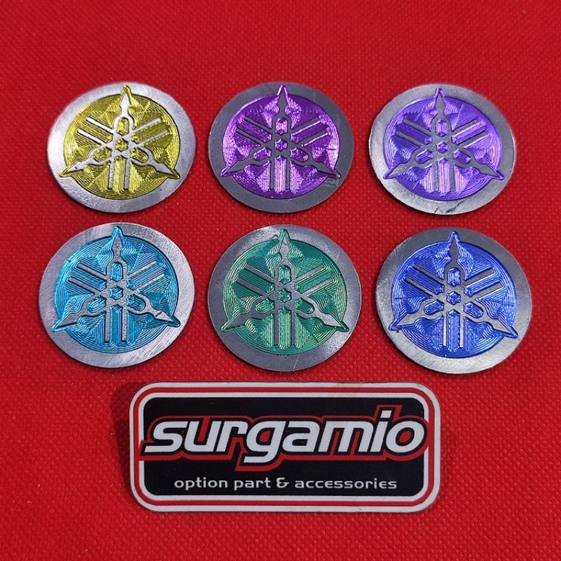 Yamaha nouvo logo emblem, titaniun color, vietnam titan logo emblem ...