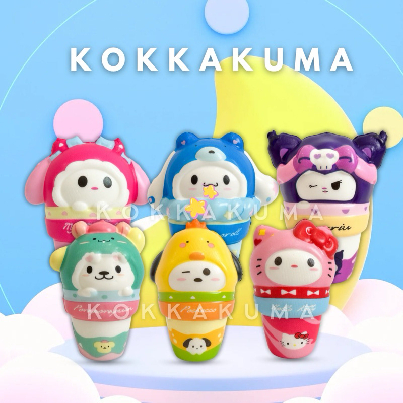 ( Kkm ) SQUISHY SANRIO Funny Glasses Squeeze Toys for Children Viral ...