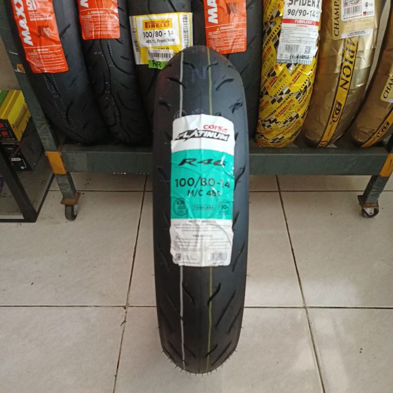 Corsa Platinum R46 100/80 ring 14 Tubeless Soft Compound | Shopee Malaysia