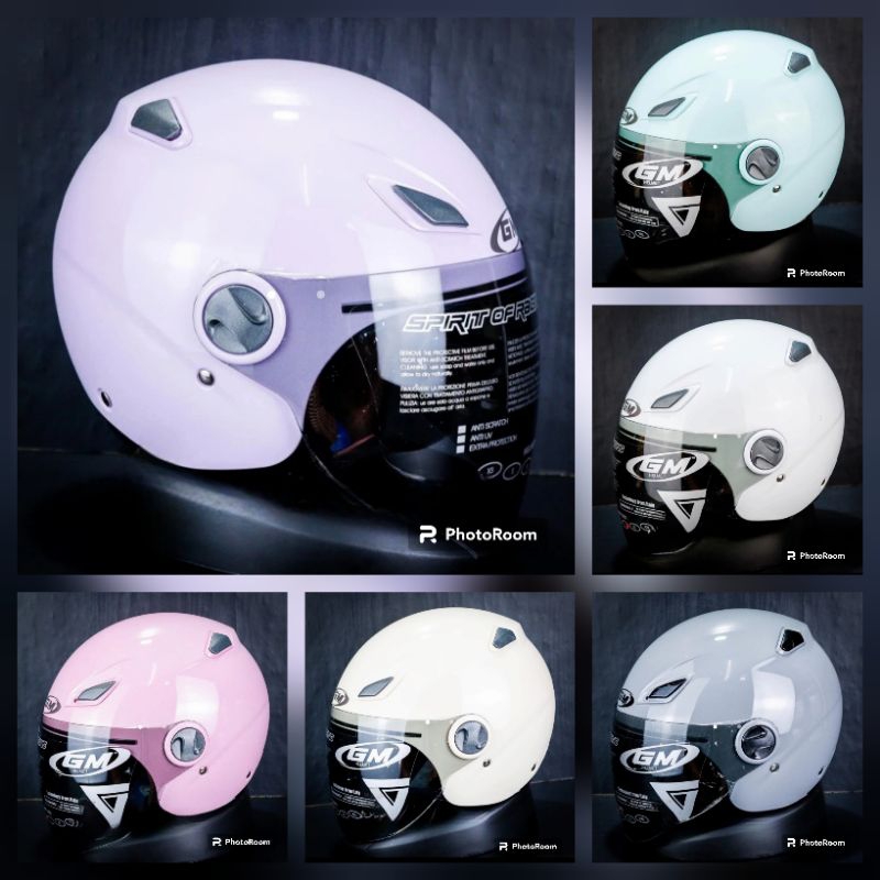 Original GM Venus Hijab Helmet / Retro Hijab Motorcycle Helmet / viral Vespa Motorcycle Helmet ...