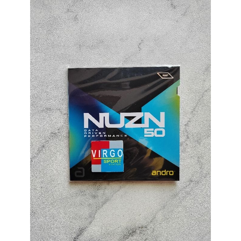 Andro Nuzn 50 Data Driven Performance rubber ping pong bat bet 100% ...