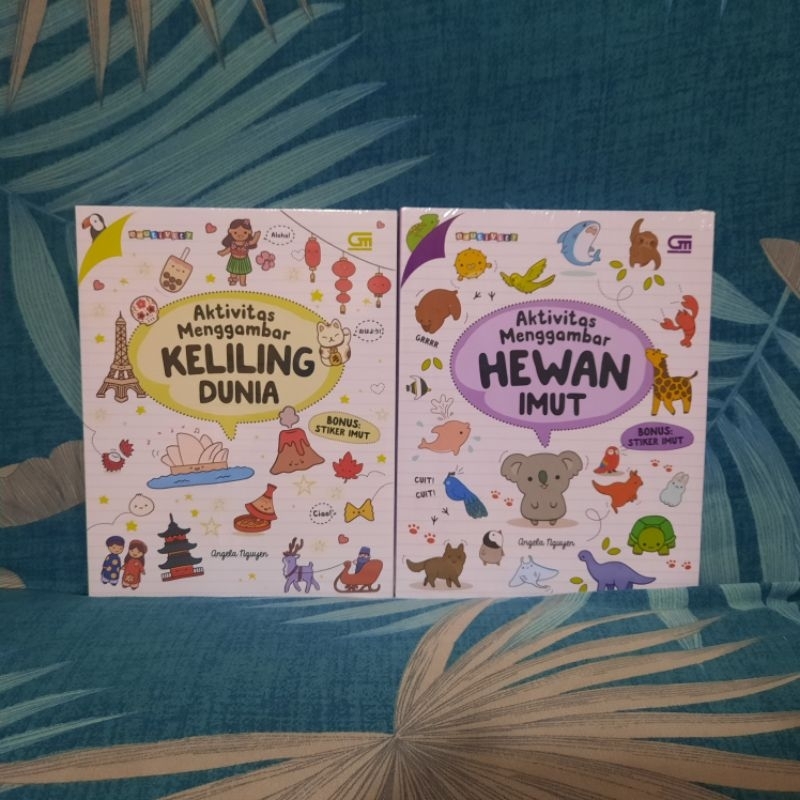 Angela Nguyen How To Draw Cute Animal Activity Book Around The World ...