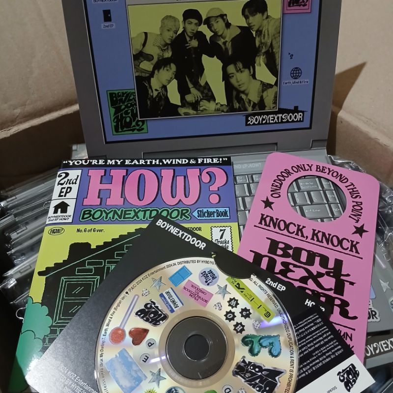 [READY] Album Only BOYNEXTDOOR HOW STICKER VER Unsealed Myung Jaehyun ...