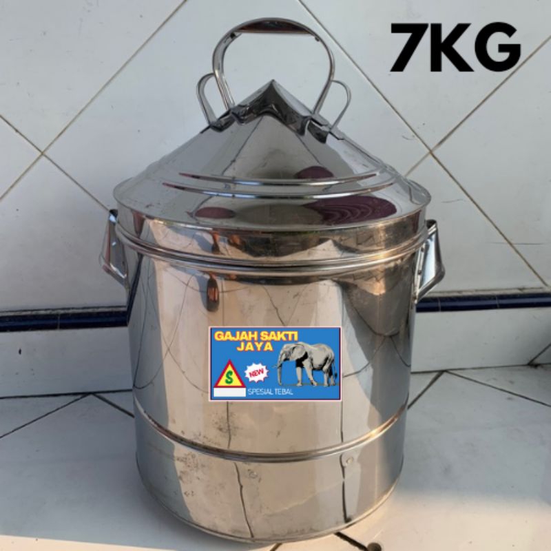 Steamed RICE BOILER 7KG 5KG 3KG / STAINLES | Shopee Malaysia