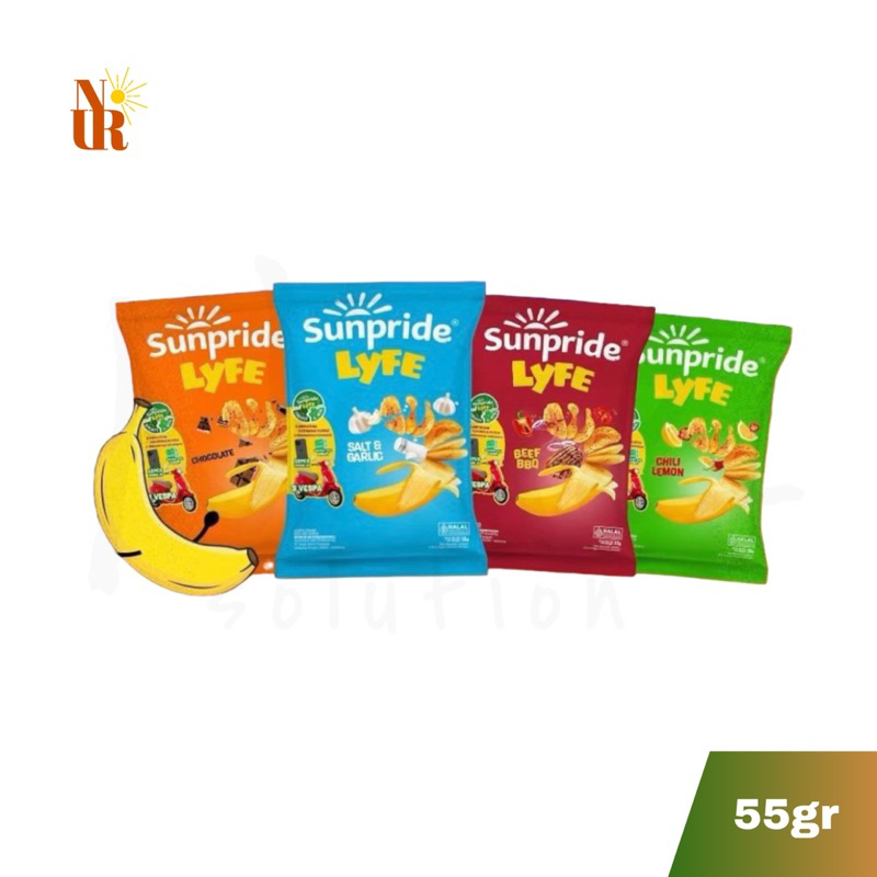 Sunpride Lyfe Cavendish Banana Chips 55gr / Banana Chips | Shopee Malaysia