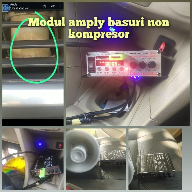 Amply basuri Module amply telolet Module Package Price One set Includes ...