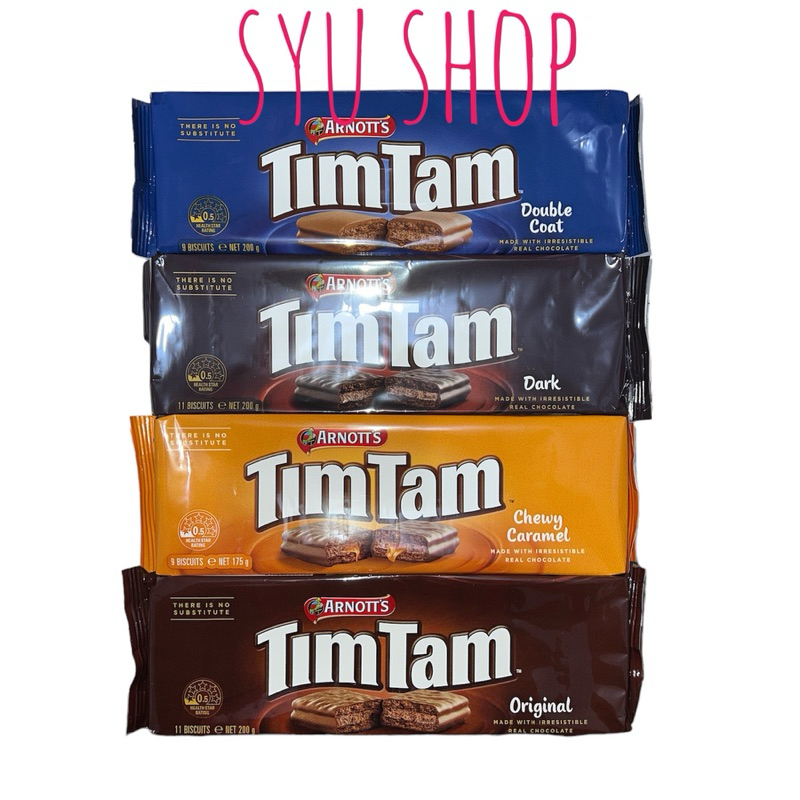 Arnotts timtam tim tam australia original classic dark double coat ...