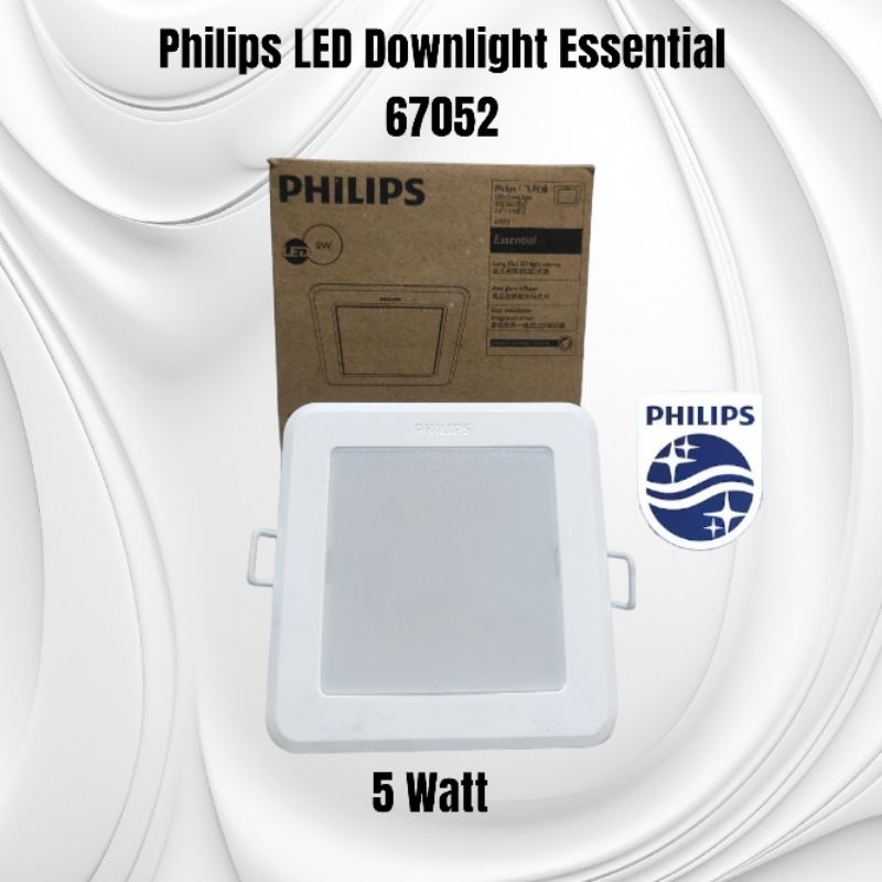 Philips Recessed LED DOWNLIGHT ESSENTIAL 5 WATT - 67052 - YELLOW - NEW ...