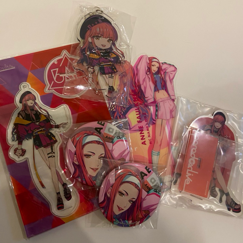 Paradox live pararai anz anne official merchandise standee keychain ...