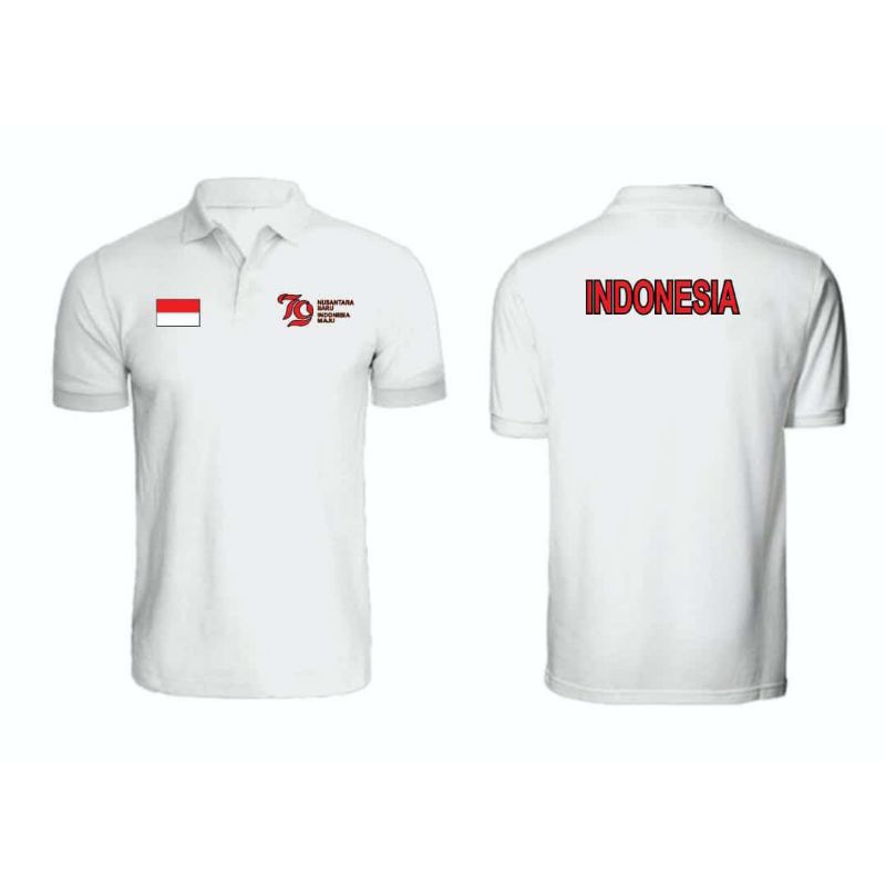 Polo HUT RI 79th Official LOGO Of Indonesian Independence 2024 | Shopee ...