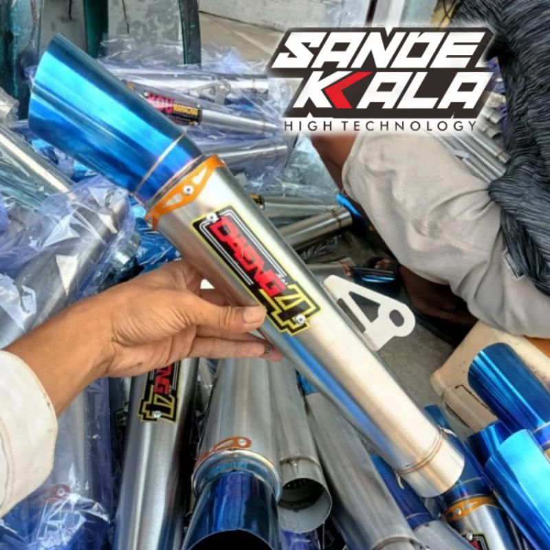 Daeng Sai4 Exhaust Open Spec for xrm fury rusi tmx pinoy skygo bajaj ct ...