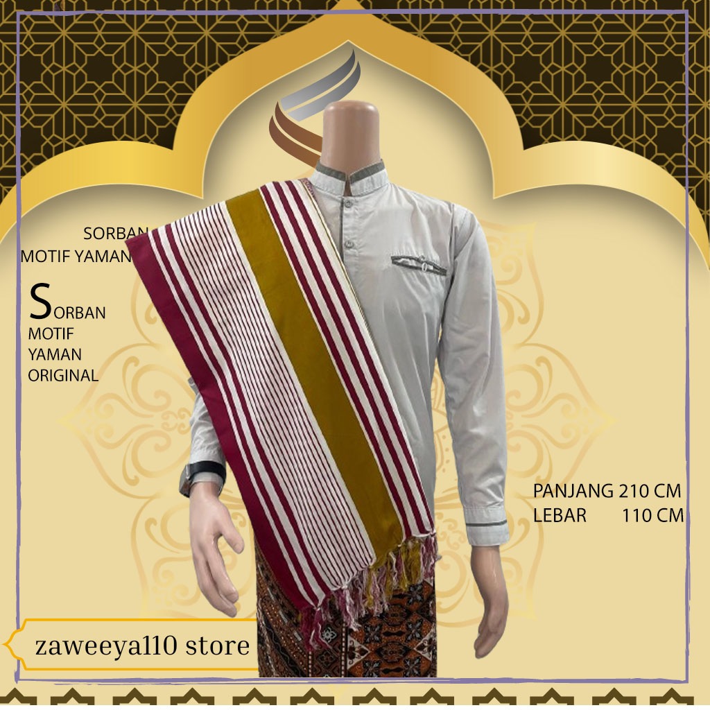 Ridak TORBAN YAMAN INDONESIA SOLO RYADH | Shopee Malaysia