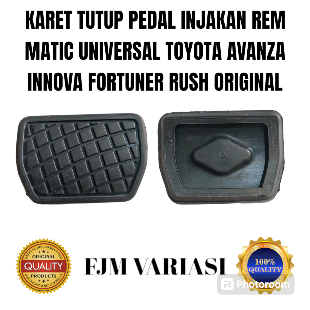 RUBBER LID PEDAL FOR BRAKE MATIC METIK UNIVERSAL TOYOTA AVANZA INNOVA ...