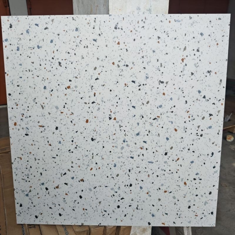 Granite 60x60 GRANITO MATT Tille Spot WHITE PIXIE | Shopee Malaysia