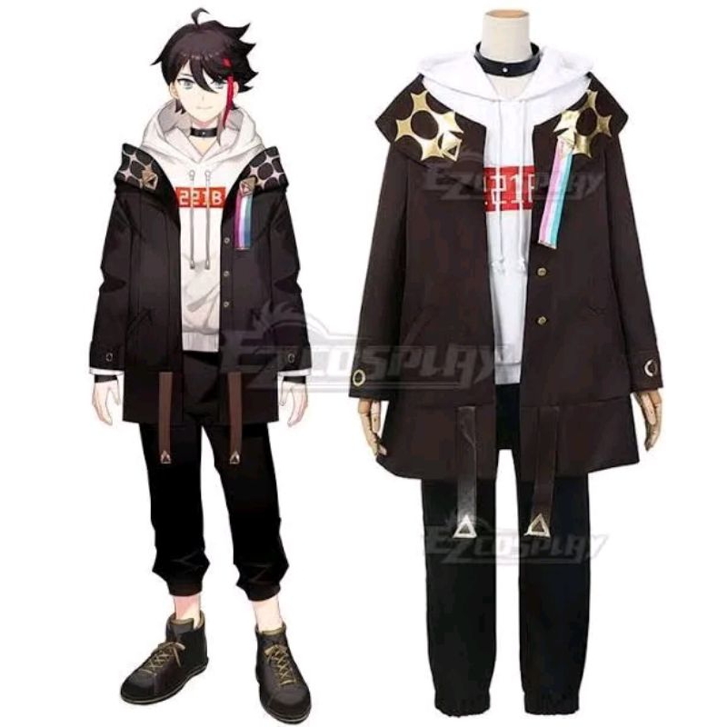 You tube Vtuber virtual saeusa Akima uniform ocitfits cosplay costum ...