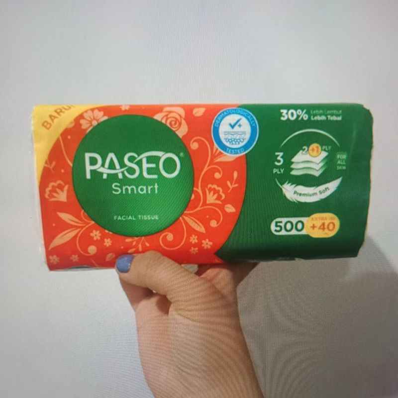 Tissue Paseo Smart 250sheets Facial Tissue | Shopee Malaysia