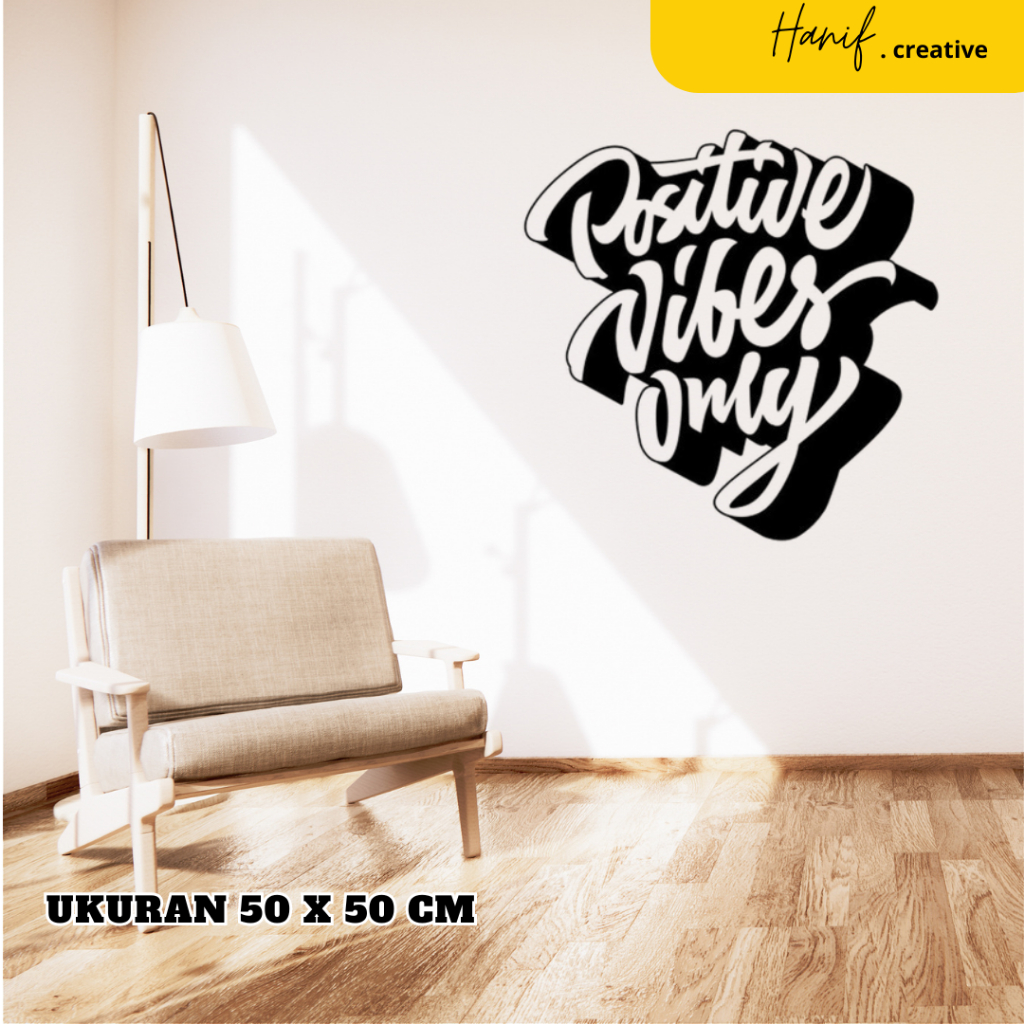 Sticker CUTTING STICKER "QUOTES" CUSTOM According To Size - Glass, Wall ...