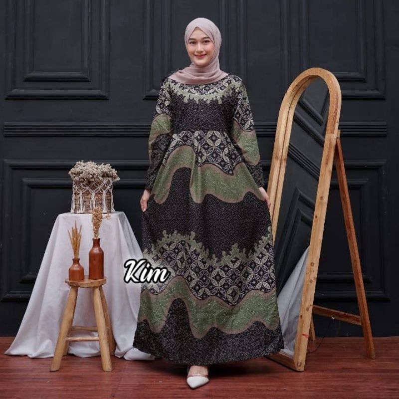 Batik GAMIS 20 motif Sogan Sogan standard And jumbo Size | Shopee Malaysia