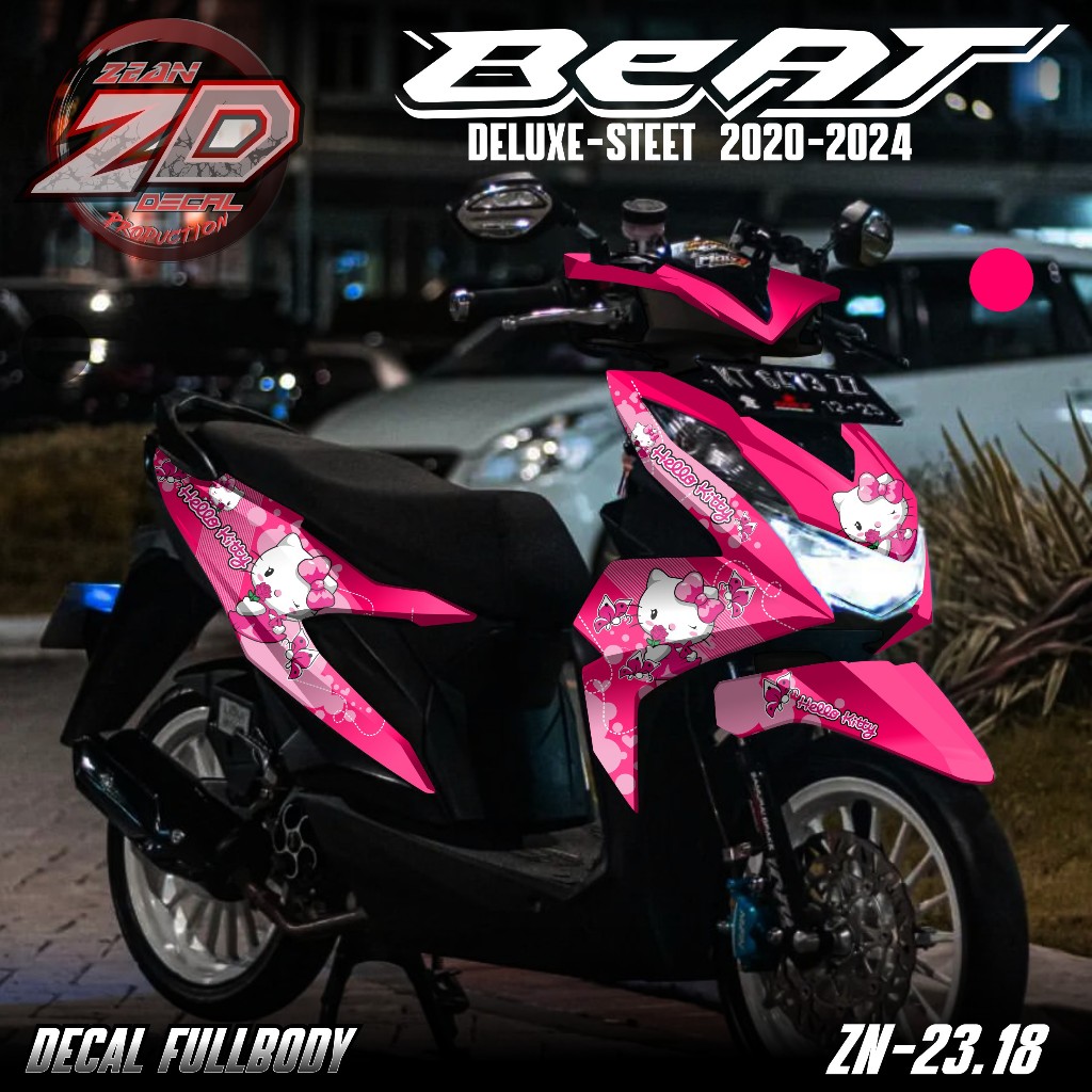 Newest Decal Sticker Honda Beat DELUXE STREET 2020 2021 2022 2023 2024 ...