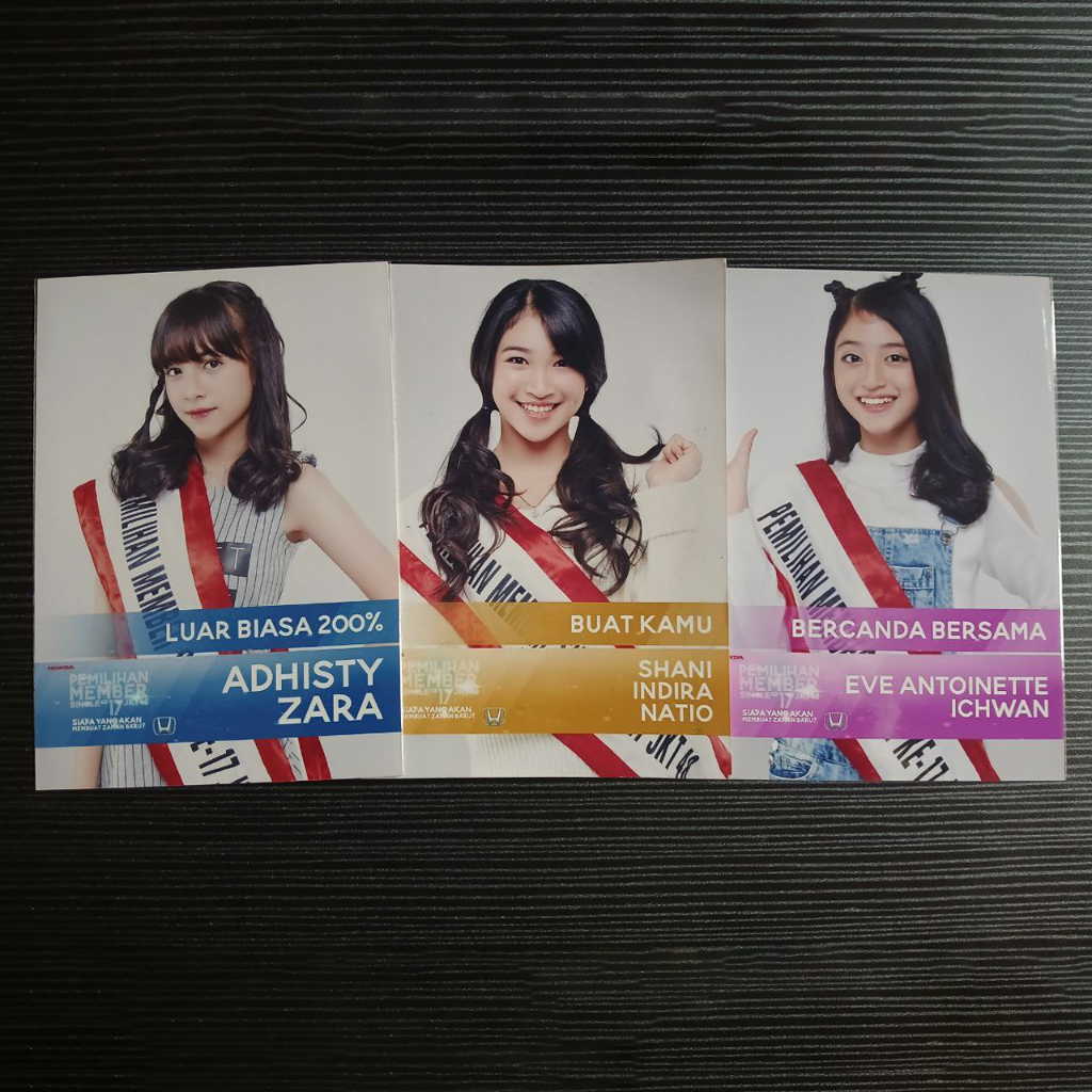 Photopack PP JKT48 SSK Senbatsu Sousenkyo Single 17th Campaign | Shani ...