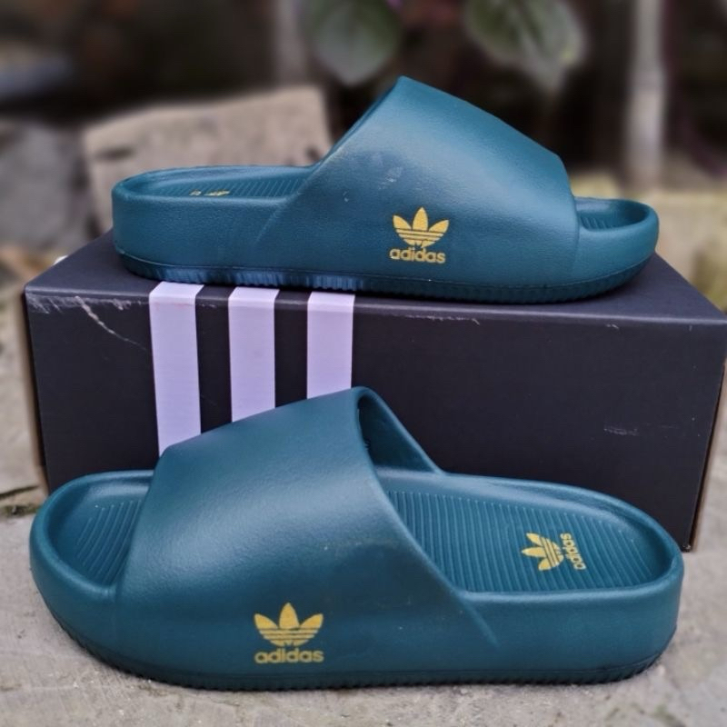 Men's Adidas Slop Sandals Slip On Sandals Slide Sandals Men's Rubber ...