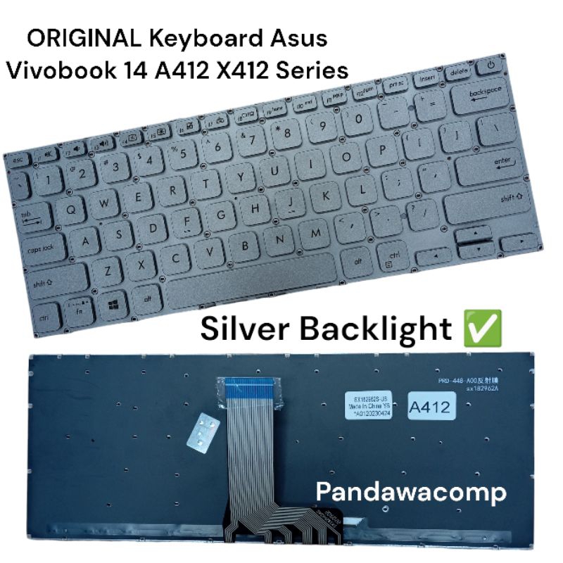Original Keyboard Asus A412 A412D A412DA A412F A412FA A412FL X412 X412U ...