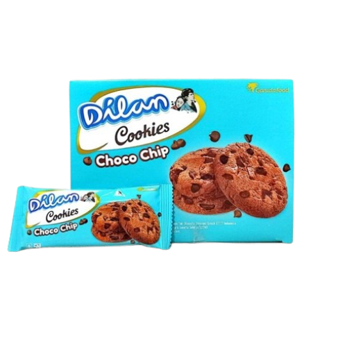 Dilan COOKIES CHOCO CHIP 1 Box Of 23 PCS | Shopee Malaysia