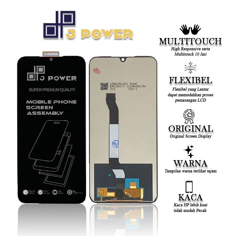 Lcd TOUCHSCREEN XIAOMI REDMI NOTE 8 6.3INCH LCD TS FULLSET | Shopee ...