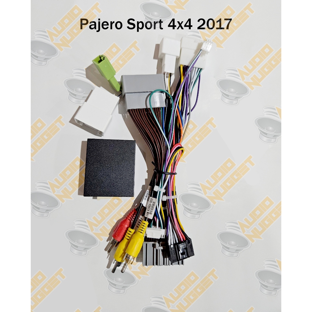 Cable module socket canbus head unit android Mitsubishi Pajero Sport ...