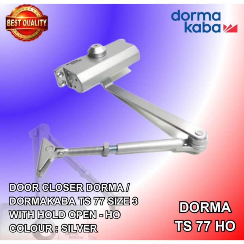 Door Closer Dorma Kaba/DormaKaba TS 77 Size 3 Silver | Shopee Malaysia