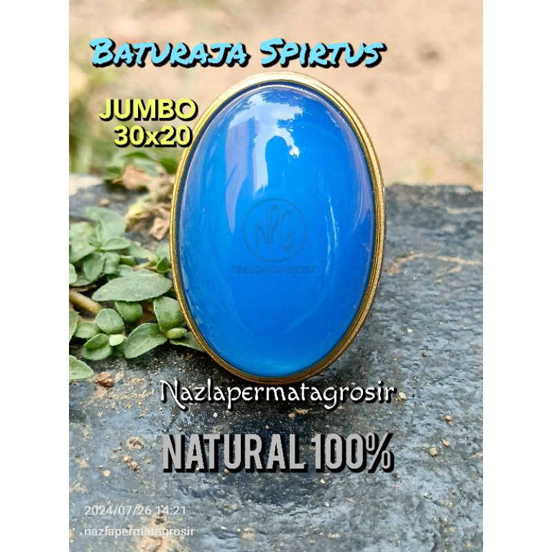 NATURAL 100% JUMBO SPIRIT BATU DIM 30x20 | Shopee Malaysia