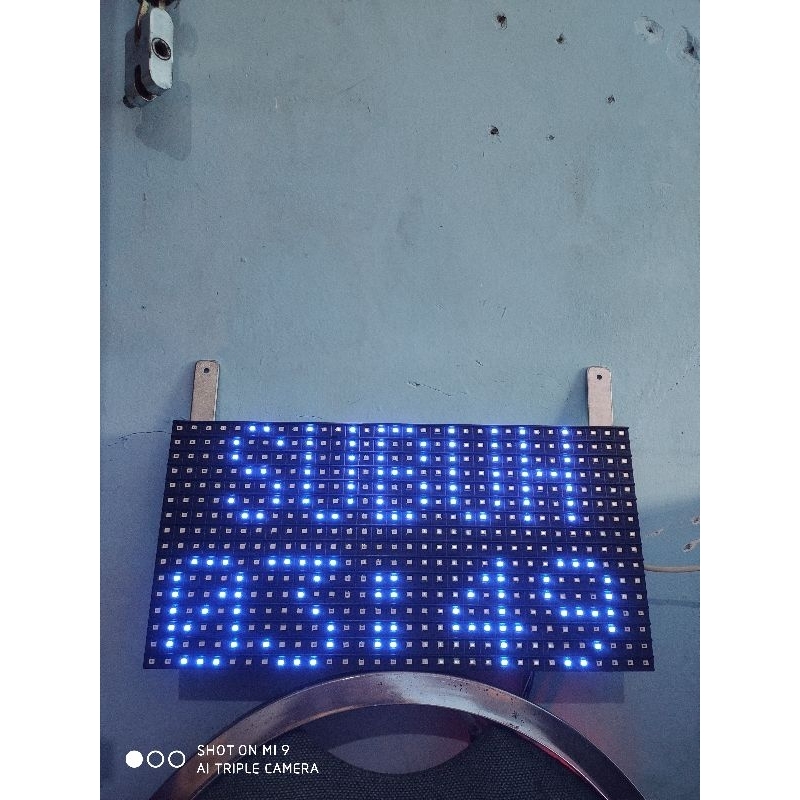 Best Selling!! 1 panel Blue digital Prayer Time Clock (Can Add panel ...